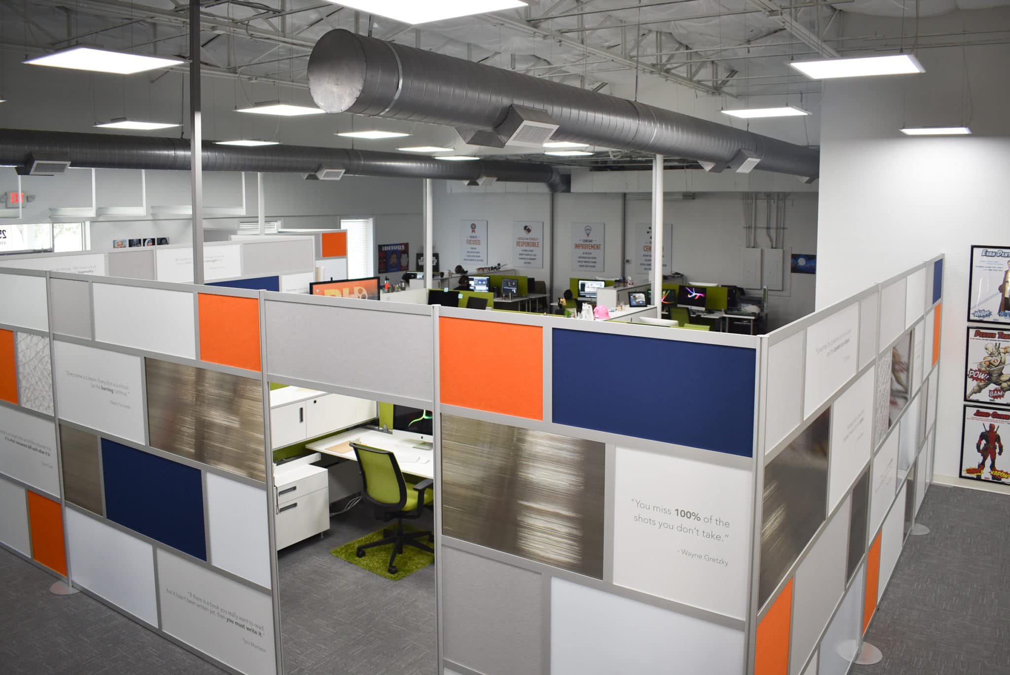 Defining Collaborative Spaces For The Open Office Loftwall Defining Collaborative Spaces For The Open Office Loftwall