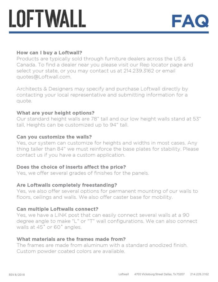 Supporting Docs Archives | Loftwall