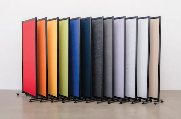 Glide | Sliding Room Divider | Ceiling Track Partition | Loftwall